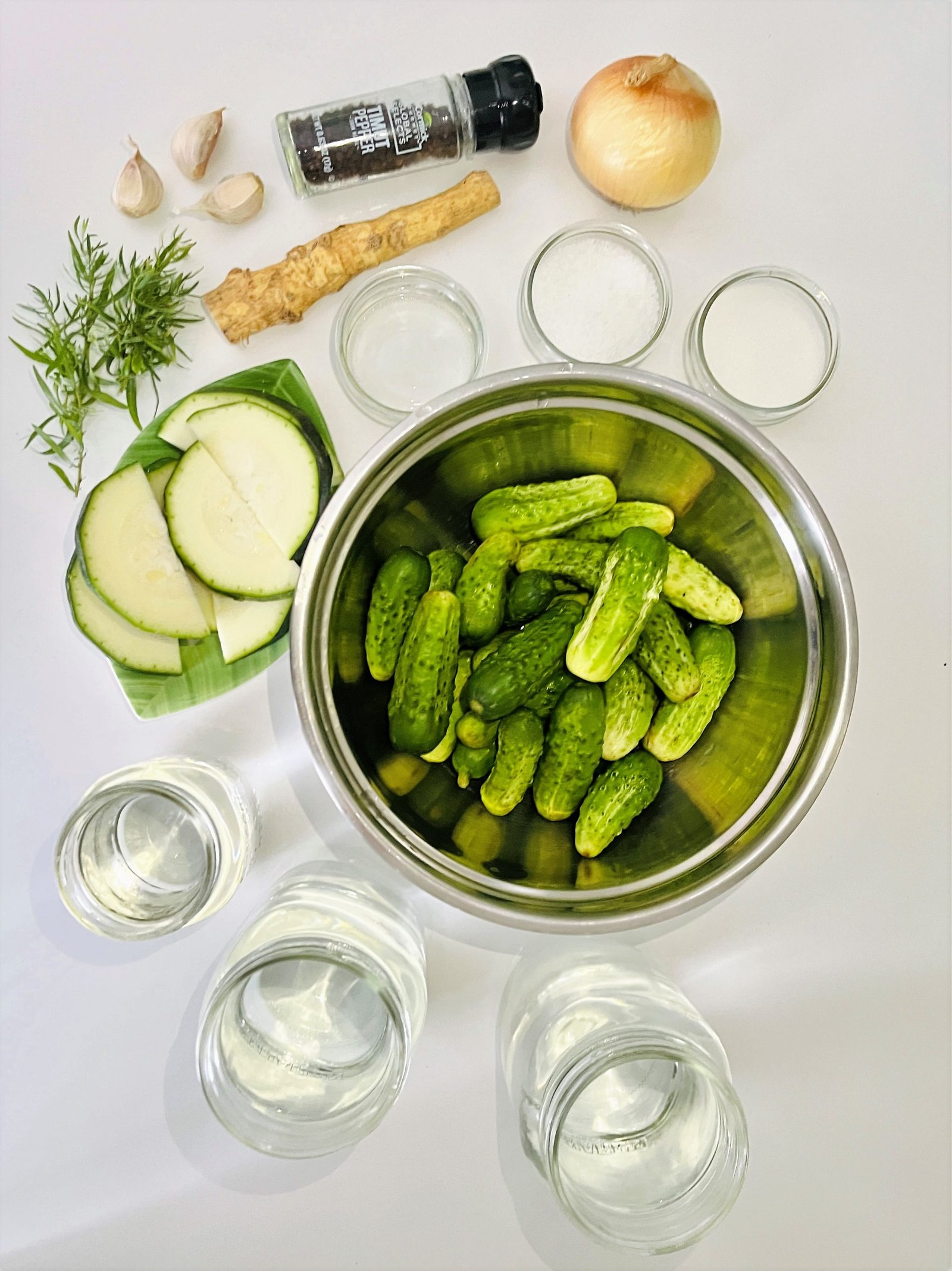 How To Open Kettle Can Tarragon Pickles And Vegetables