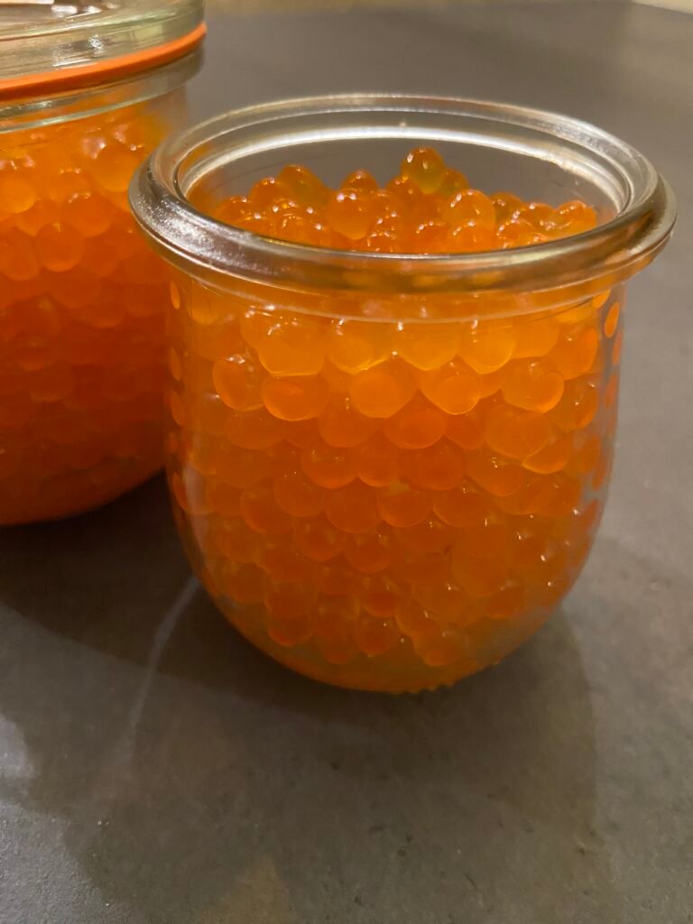 How To Salt-Cure Salmon Roe And Make Ikura Caviar