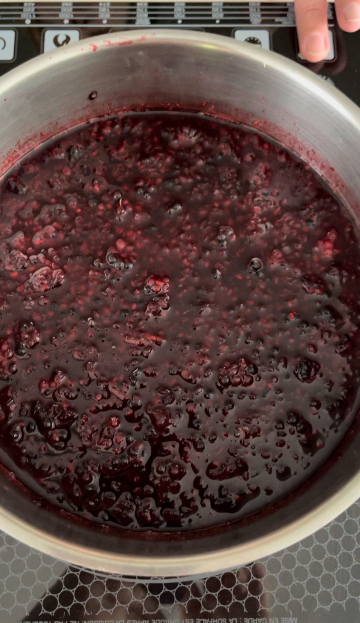 Seedless Blackberry Jam With Honey And Fresh Sage