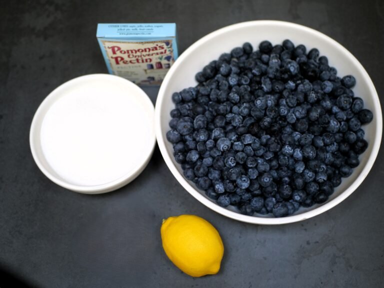How To Make Blueberry Jelly Without Adding Water