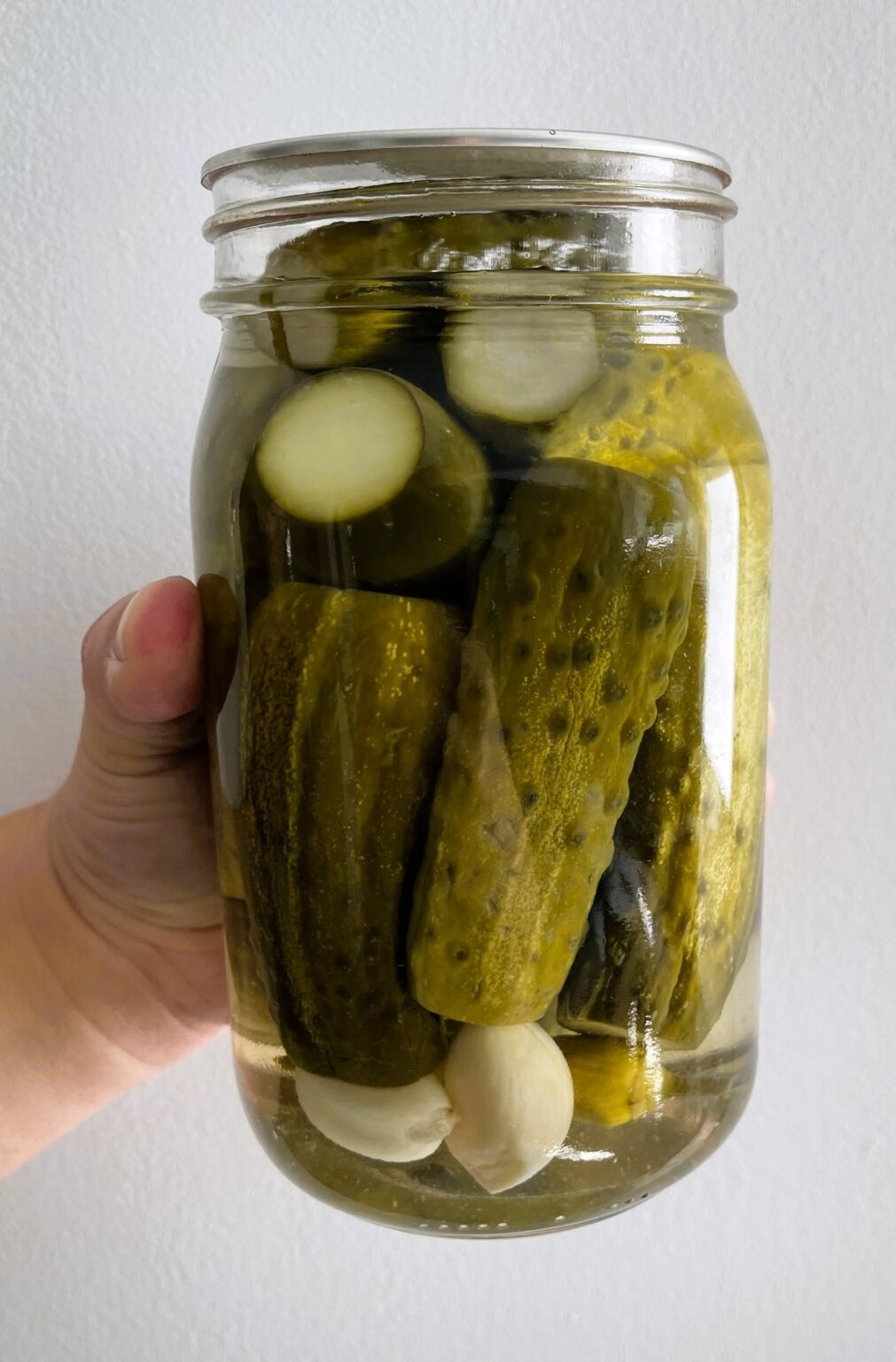 Spicy Dill Pickles Recipe For Open Kettle Canning Method