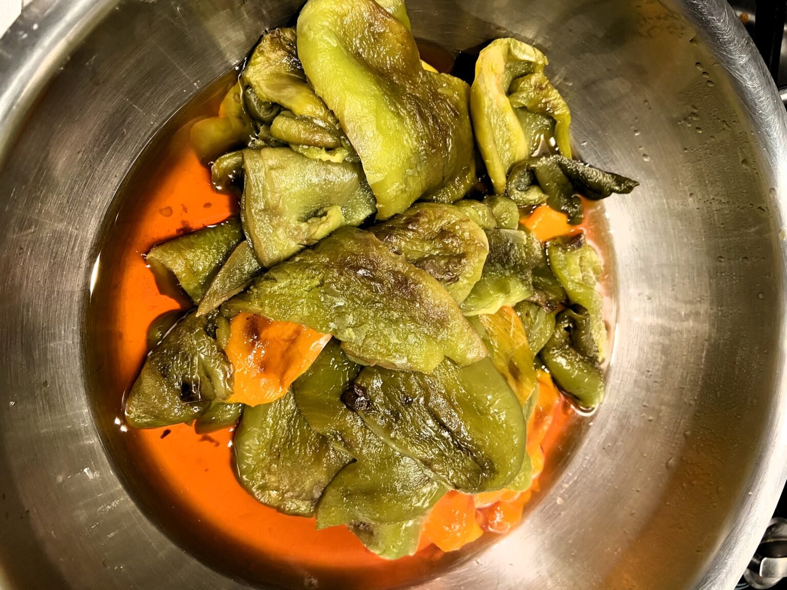 How To Make Pickled Roasted Bell Pepper