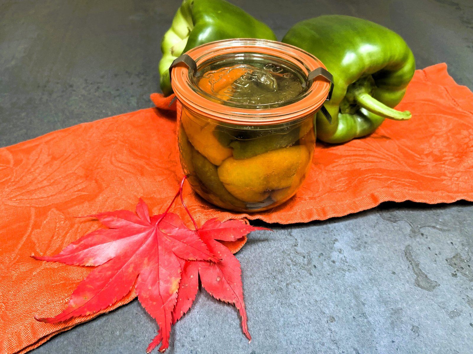 How To Make Pickled Roasted Bell Pepper