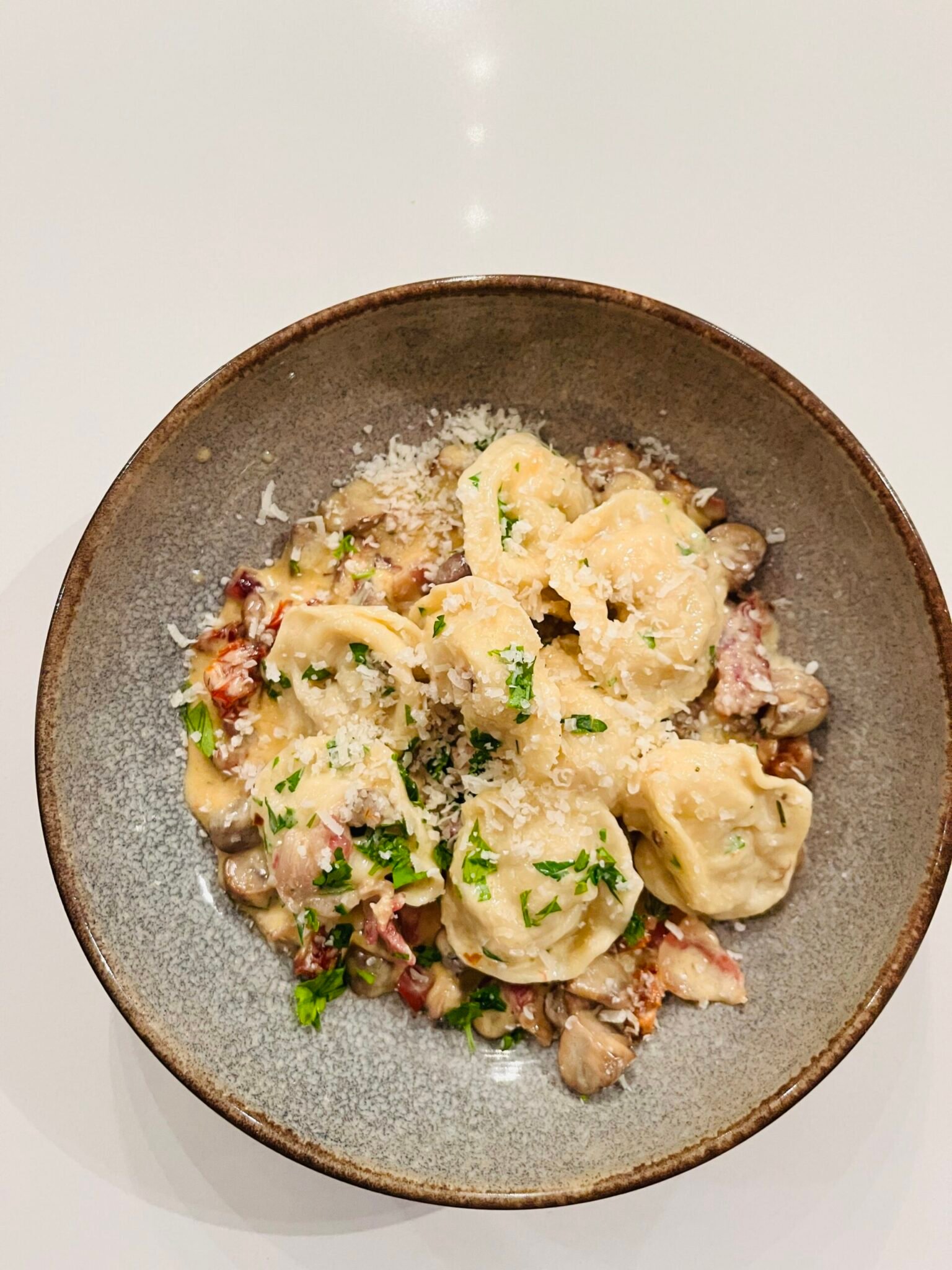 How to Make Turkey Tortellini from Christmas Turkey Leftover
