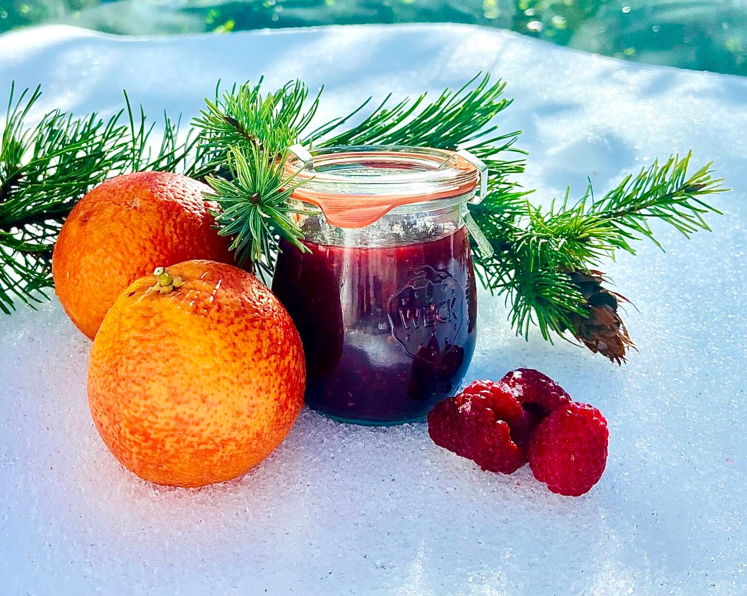 Raspberry Blood Orange Jam - Make With Fresh Or Frozen Berries