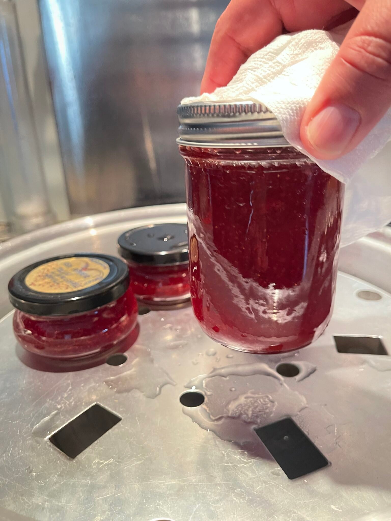 How to Make Red Huckleberry Jam (Bilberry Jam Canning Recipe) - Canned ...